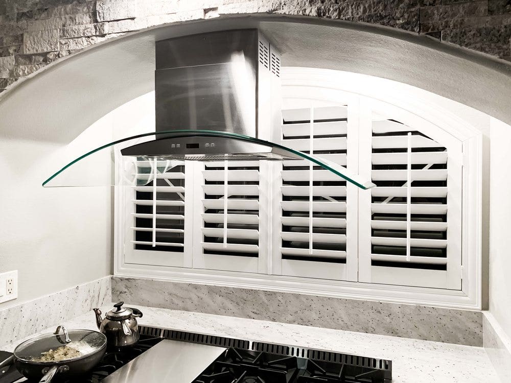 Can I put my range hood in front of a window? – Proline Range Hoods