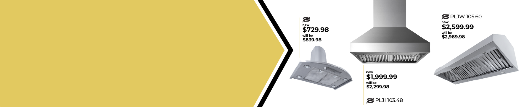 Proline Range Hoods | Large Selection of Quality Range Hoods