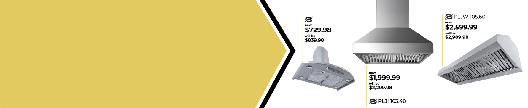 Proline Range Hoods | Large Selection of Quality Range Hoods