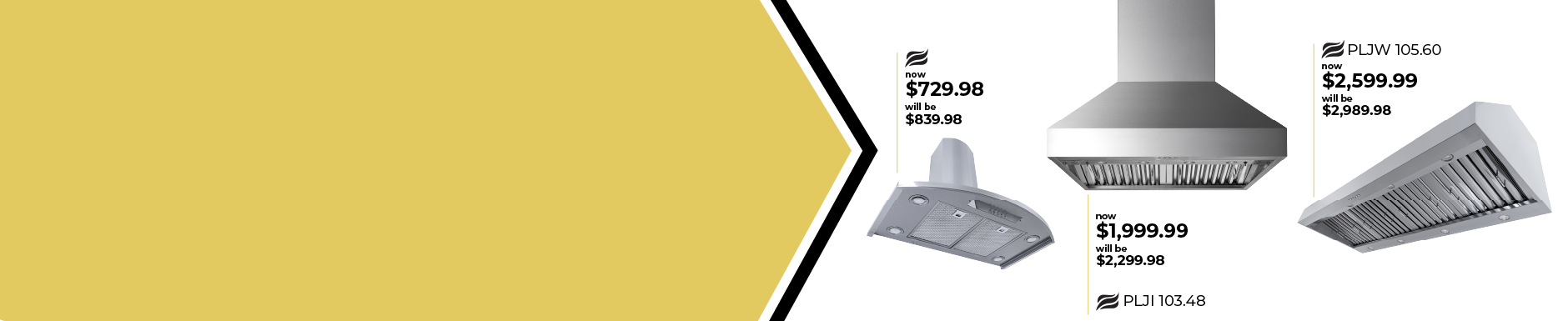 Proline Range Hoods | Large Selection of Quality Range Hoods